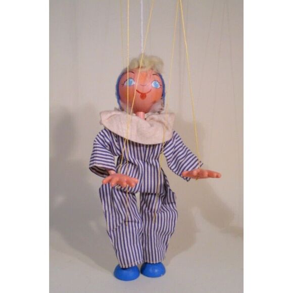 pelham | Toys | Vintage Pelham Puppets Rare Girl No Box Yellow String ...